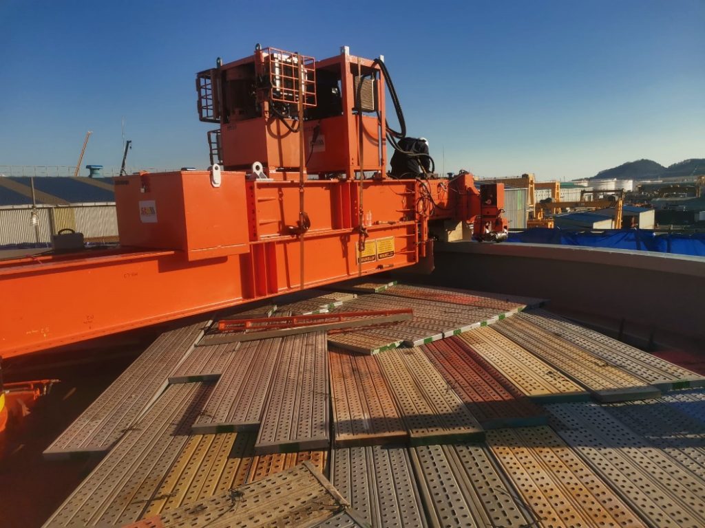 Completion of machining scope on new-build SPM buoy in China - SLMM